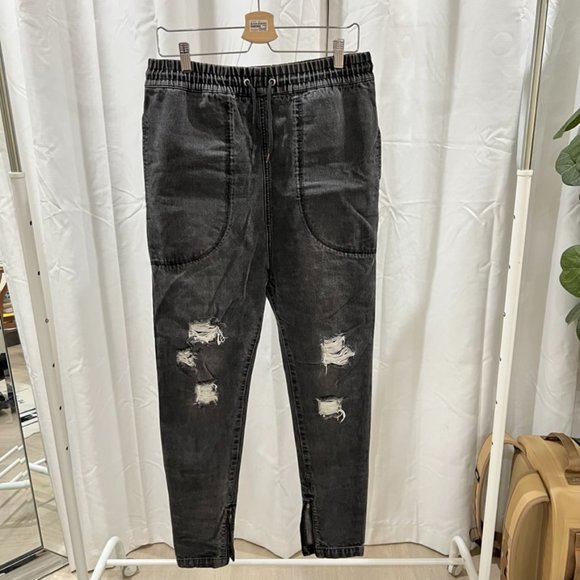 I Love Ugly | Jeans | Vintage I Love Ugly Zespy Black Distressed Denim ...